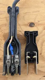 E-Z-Go Power Wise 36v Charger Plug Change to Crows Foot for a Club Car ...